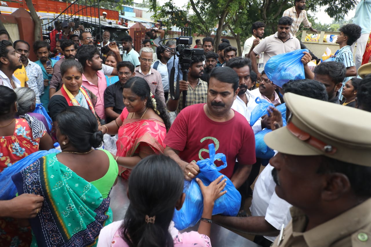 மிக்ஜாம் புயல் துயர்துடைப்புப் பணி: ஆவடி தொகுதியல் பாதிக்கப்பட்ட ...